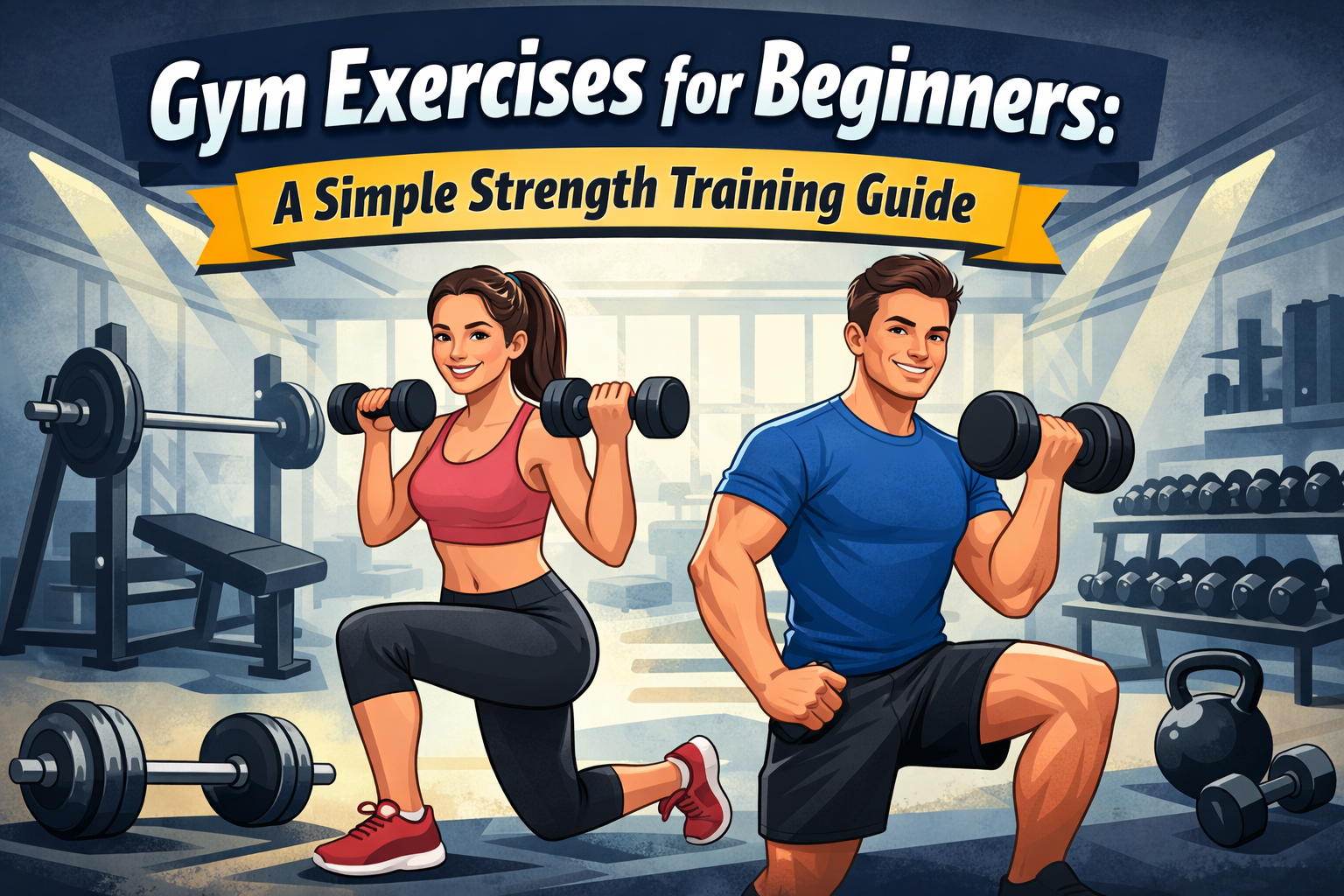 Gym Exercises for Beginners: A Simple Strength Training Guide - Grant ...